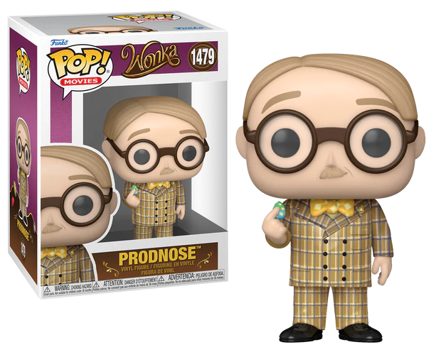 WONKA - POP Movies N° 1479 - Prodnose : ShopForGeek.com: Bobble Head ...