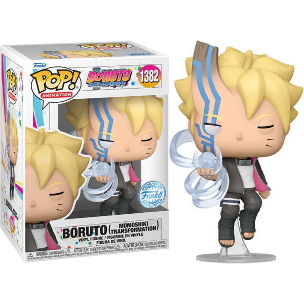 BORUTO - POP Animation N° 1382 - Karma Boruto with Chase (GW) : ShopForGeek.com: Bobble Head POP ...
