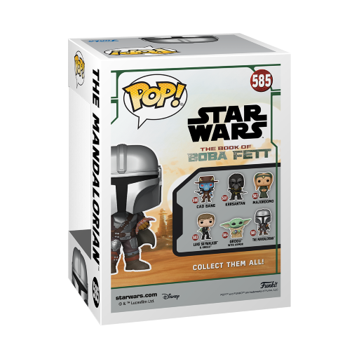 BOOK OF BOBA FETT - POP N° 585 - Mando w/ pouch : ShopForGeek.com ...