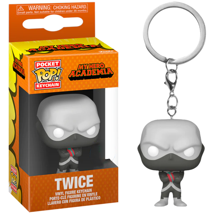 MY HERO ACADEMIA - Pocket Pop Keychains - Twice (Hideout) : ShopForGeek ...