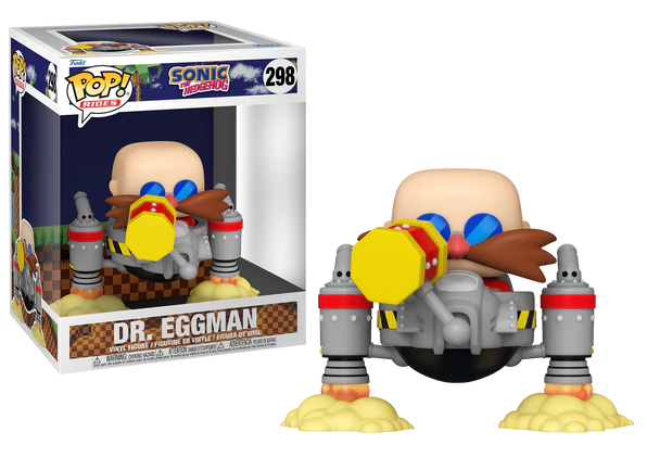 SONIC - POP Ride Deluxe N° 298 - Dr. Eggman : ShopForGeek.com: Bobble ...