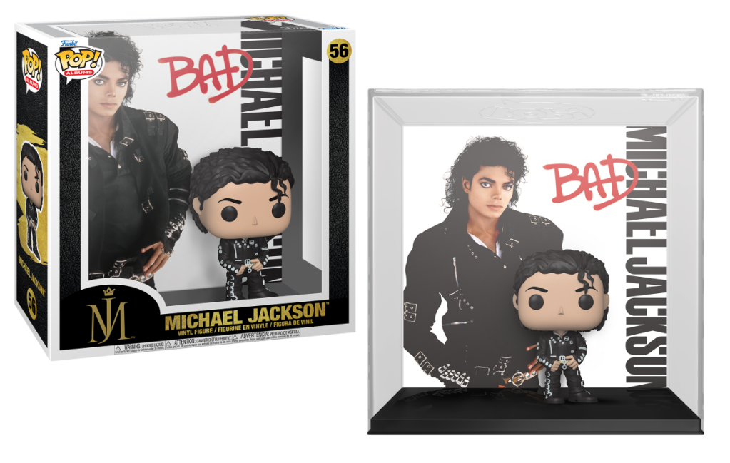 MICHAEL JACKSON - POP COVER N° 56 - Bad : ShopForGeek.com: Cabezón POP ...