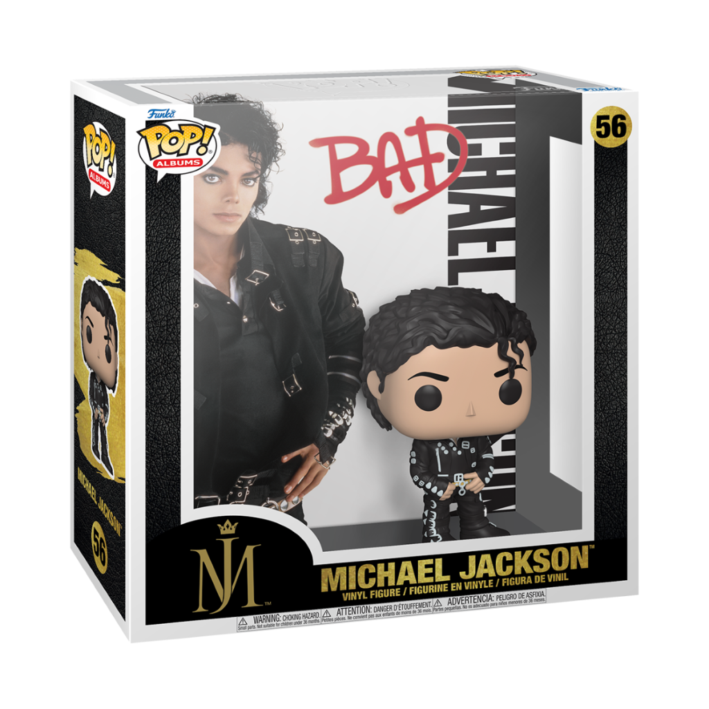 MICHAEL JACKSON - POP COVER N° 56 - Bad : ShopForGeek.com: Bobble Head ...