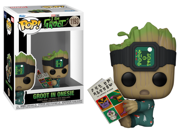 I AM GROOT - POP N° 1193 - Groot PJs with Book : ShopForGeek.com ...