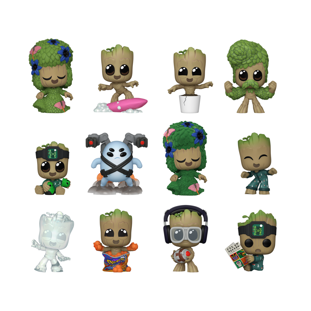 I AM GROOT - Mystery Minis (BOX 12 Figurines) : ShopForGeek.com ...