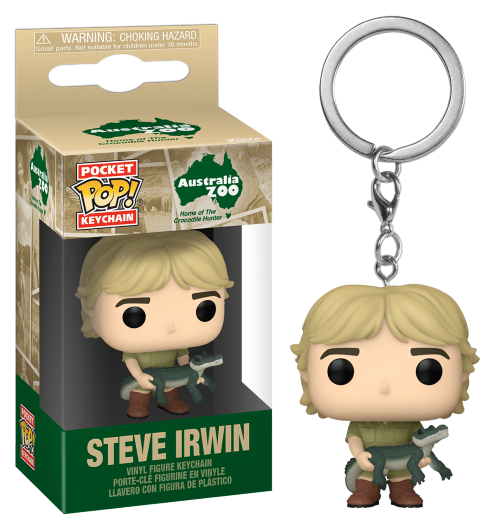 CROCODILE HUNTER - Pocket Pop Keychains - Steve Irwin : ShopForGeek.com ...