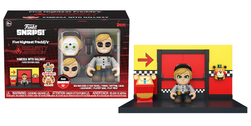 FNAF - Hallway add-on with Vanessa - Snap Playset Funko : ShopForGeek ...