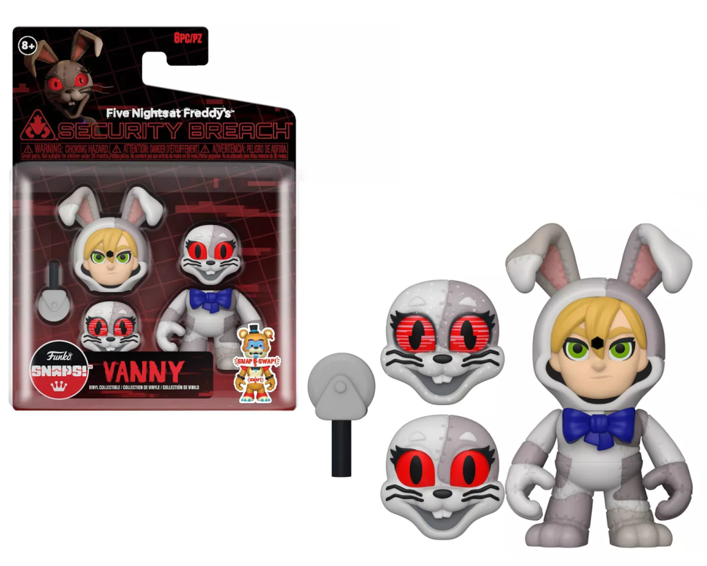 FNAF - Vanny - Single Snap Pack Funko : ShopForGeek.com: Figurines ...