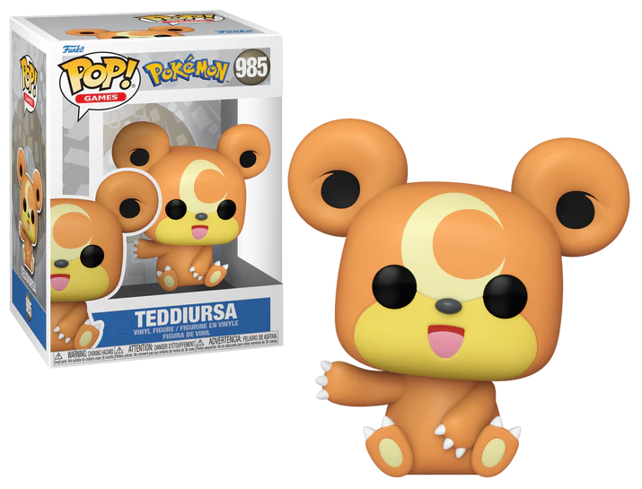 POKEMON - POP Games N° 985 - Teddiursa : ShopForGeek.com: Bobble Head ...