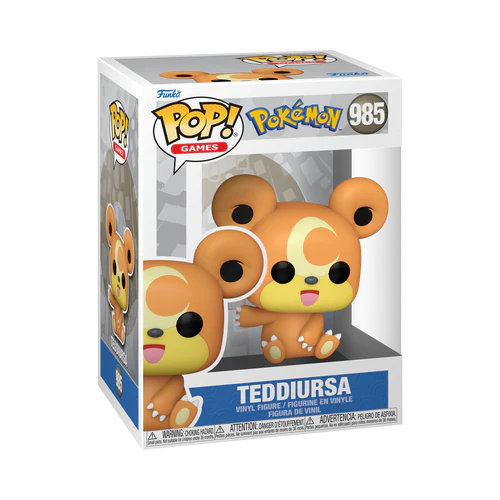POKEMON - POP Games N° 985 - Teddiursa : ShopForGeek.com: Cabezón POP ...