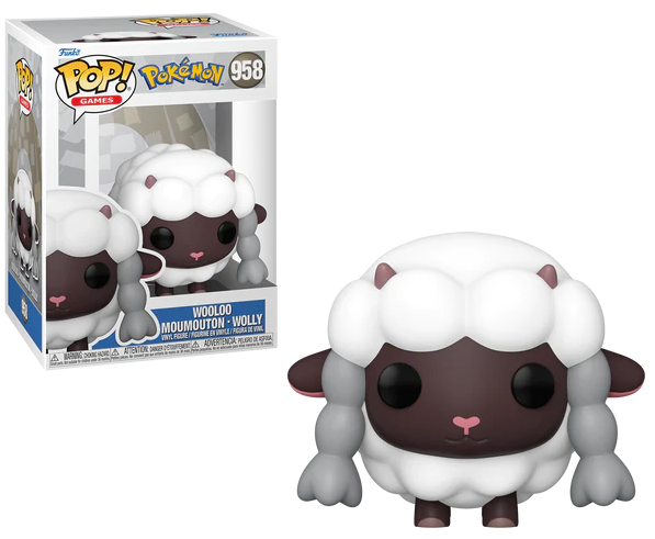 POKEMON - POP Games N° 958 - Wooloo : ShopForGeek.com: Bobble Head POP ...
