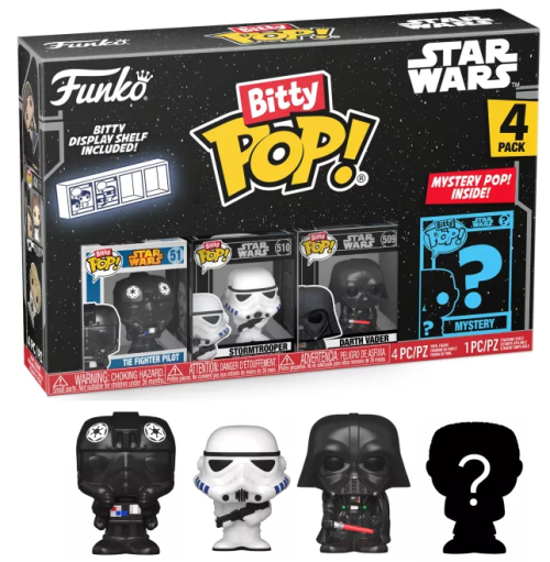 THE MANDALORIAN - Bitty Pop 4 Pack 2.5cm - Marshal : ShopForGeek.com ...
