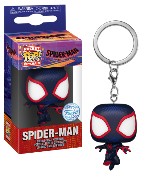 SPIDER-MAN ACROSS THE SPIDER-VERSE - Pocket Pop Keychains - Spider-Man : ShopForGeek.com ...