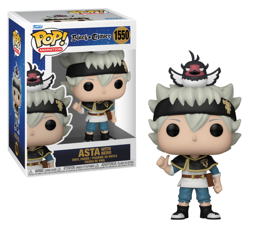 BLACK CLOVER - POP Animation N° 1550 - Asta with Nero : ShopForGeek.com ...