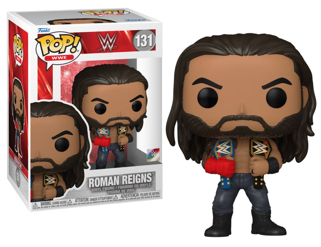 WWE - POP N° 131 - Roman Reigns with Belts : ShopForGeek.com: Bobble ...