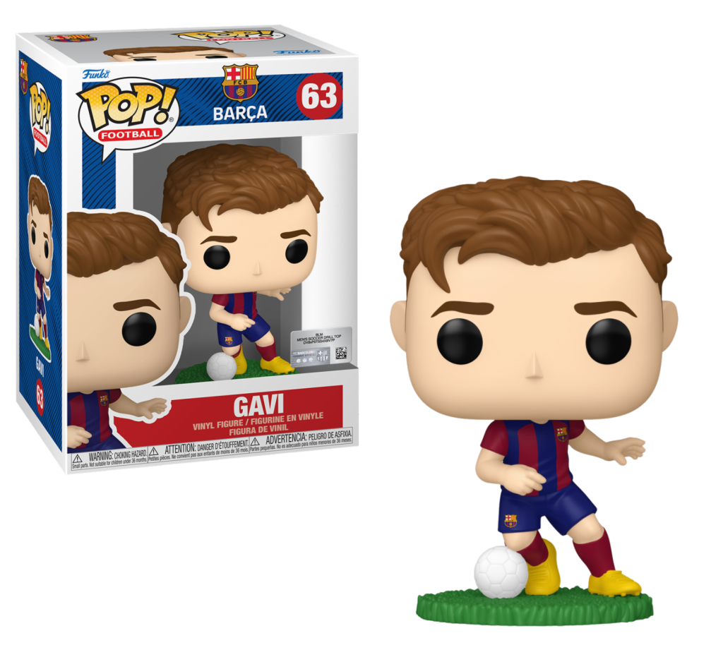 BARCELONA - POP Football N° 63 - Gavi : ShopForGeek.com: Bobble Head ...