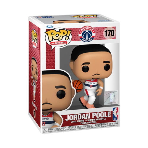 WARRIORS - POP NBA N° 170 - Jordan Poole : ShopForGeek.com: Cabezón POP ...