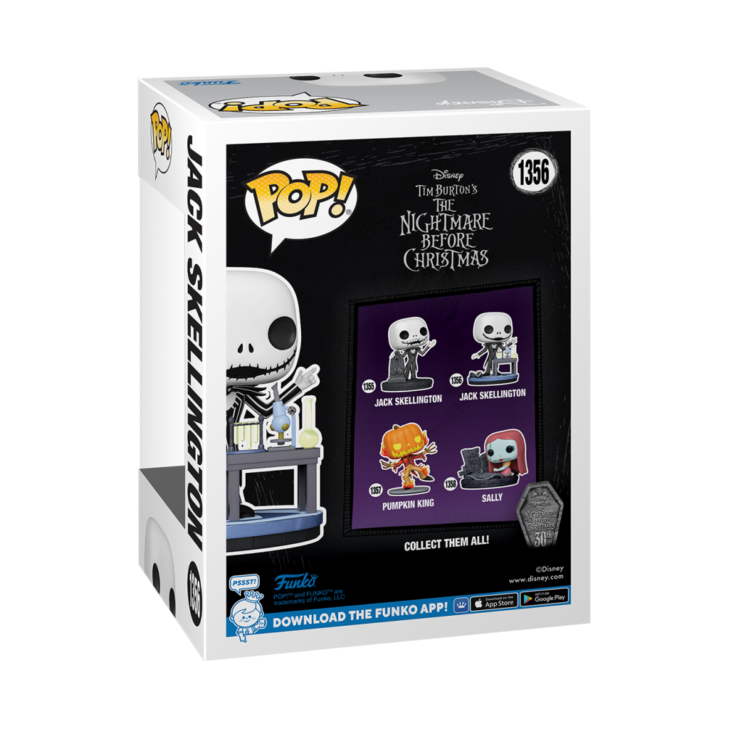 NBX "30ème Anniv." - POP Disney N° 1356 - Jack (Lab) : ShopForGeek.com ...