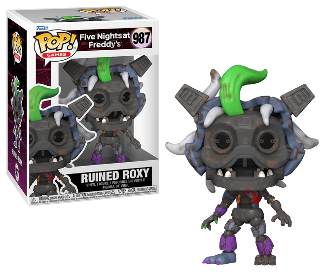FNAF - POP Games N° 987 - Ruined Roxy : ShopForGeek.com: Cabezón POP ...