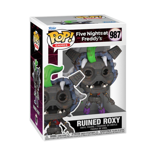 FNAF - POP Games N° 987 - Ruined Roxy : ShopForGeek.com: Cabezón POP ...