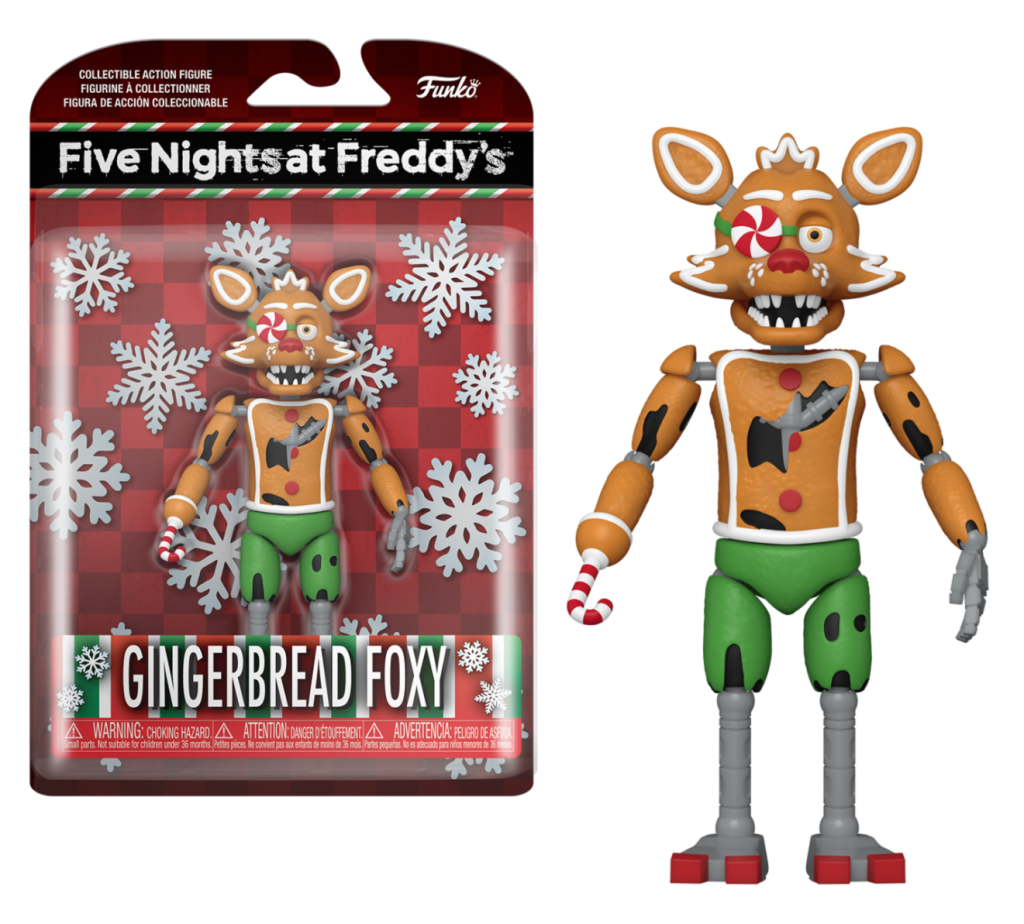 FIVE NIGHTS AT FREDDY'S - Gingerbread Foxy - Action Figure POP ...