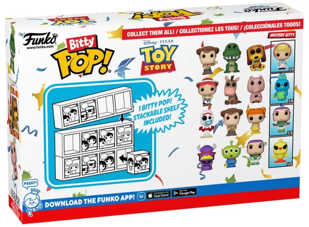 TOY STORY - Bitty Pop 4 Pack 2.5cm - Zurg : ShopForGeek.com: Cabezón ...