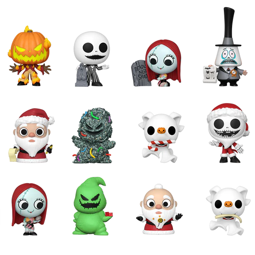 L'ETRANGE NOEL DE MONSIEUR JACK 30TH -Mystery Minis (BOX 12 Figurines ...