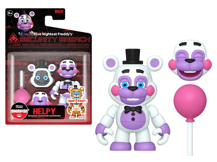 FNAF - Helpy - Single Snap Pack Funko 8.89cm : ShopForGeek.com ...