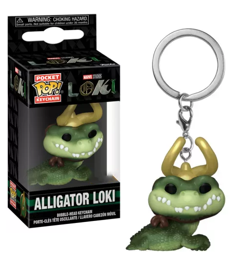 BEMS | LOKI - Pocket Pop Keychains - Alligator Loki