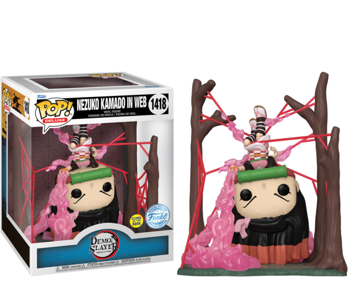 DEMON SLAYER - POP Deluxe N° 1418 - Nezuko dans toile (GITD ...