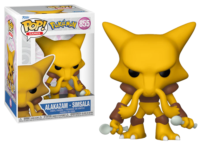 POKEMON - POP Games N° 855 - Alakazam : ShopForGeek.com: Bobble Head ...
