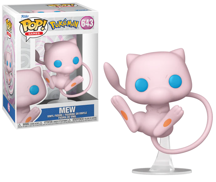 POKEMON - POP Games N° 643 - Mew : ShopForGeek.com: Bobble Head POP ...