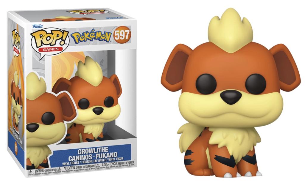 POKEMON - POP Games N° 597 - Growlithe : ShopForGeek.com: Bobble Head ...