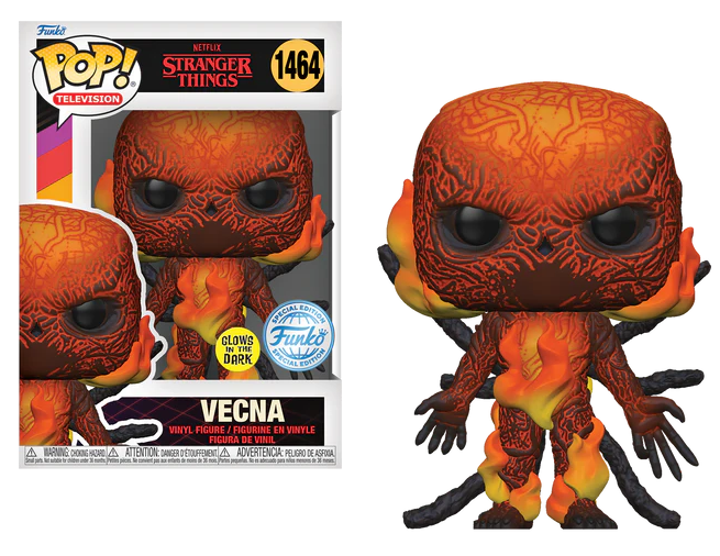 STRANGER THINGS S4 - POP TV N° 1464 - Vecna (RD/Fire) : ShopForGeek.com ...