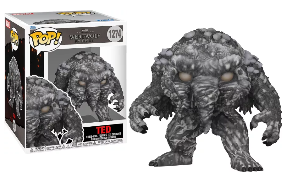 WEREWOLF BY NIGHT - POP Super 6'' N° 1274 - Ted : ShopForGeek.com: Cabezón POP Funko Marvel