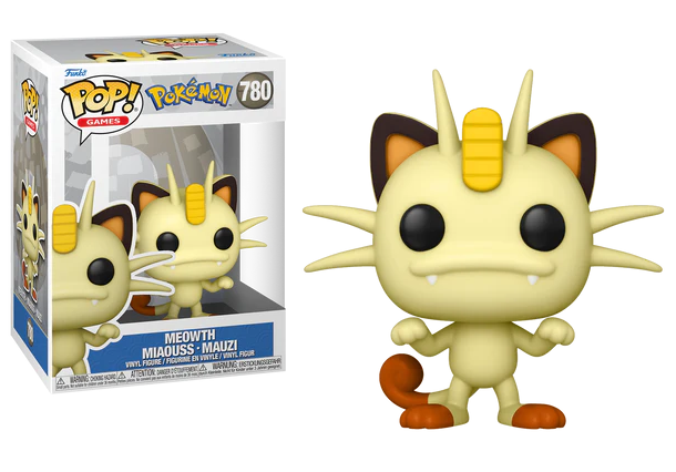 POKEMON - POP Games N° 780 - Meowth : ShopForGeek.com: Bobble Head POP ...