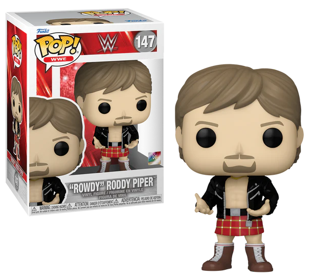WWE - POP N° 147 - Rowdy Roddy Piper : ShopForGeek.com: Bobble Head POP ...