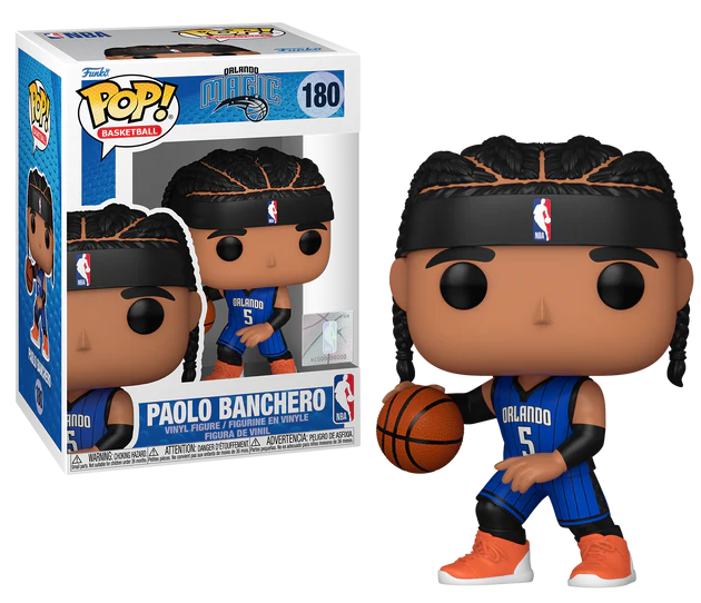 MAGIC - POP NBA N° 180 - Paolo Banchero : ShopForGeek.com: Bobble Head ...