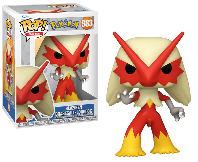 POKEMON - POP Games N° 983 - Blaziken : ShopForGeek.com: Bobble Head ...