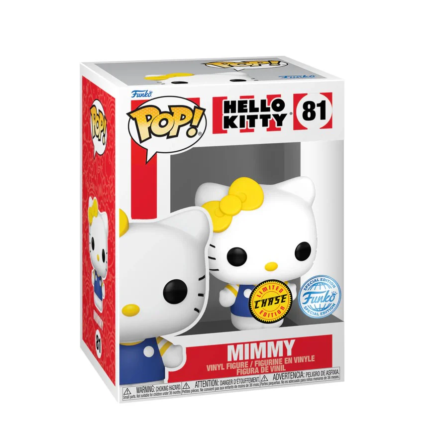 HELLO KITTY - POP N° 81 - Hello Kitty with Mimmy Chase : ShopForGeek.com: Bobble Head POP Funko ...