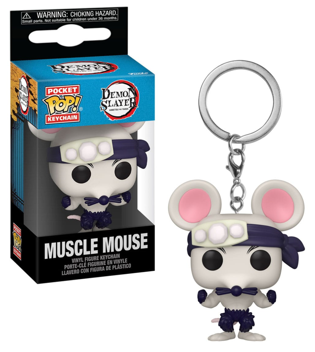 DEMON SLAYER - Pocket Pop Keychains - Muscle Mouse : ShopForGeek.com ...
