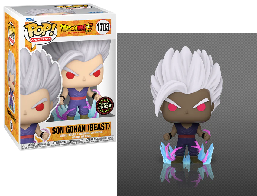 DBS SUPER HERO - POP Animation N° 1703 - Gohan Beast avec Chase (GITD ...