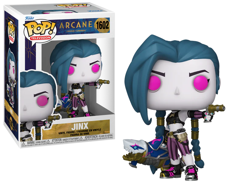ARCANE - POP TV N° 1602 - Jinx : ShopForGeek.com: Bobble Head POP Funko ...