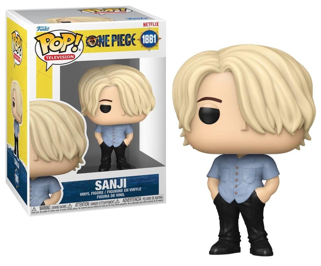 ONE PIECE NETFLIX - POP TV N° 1881 - Sanji : ShopForGeek.com: Cabezón ...
