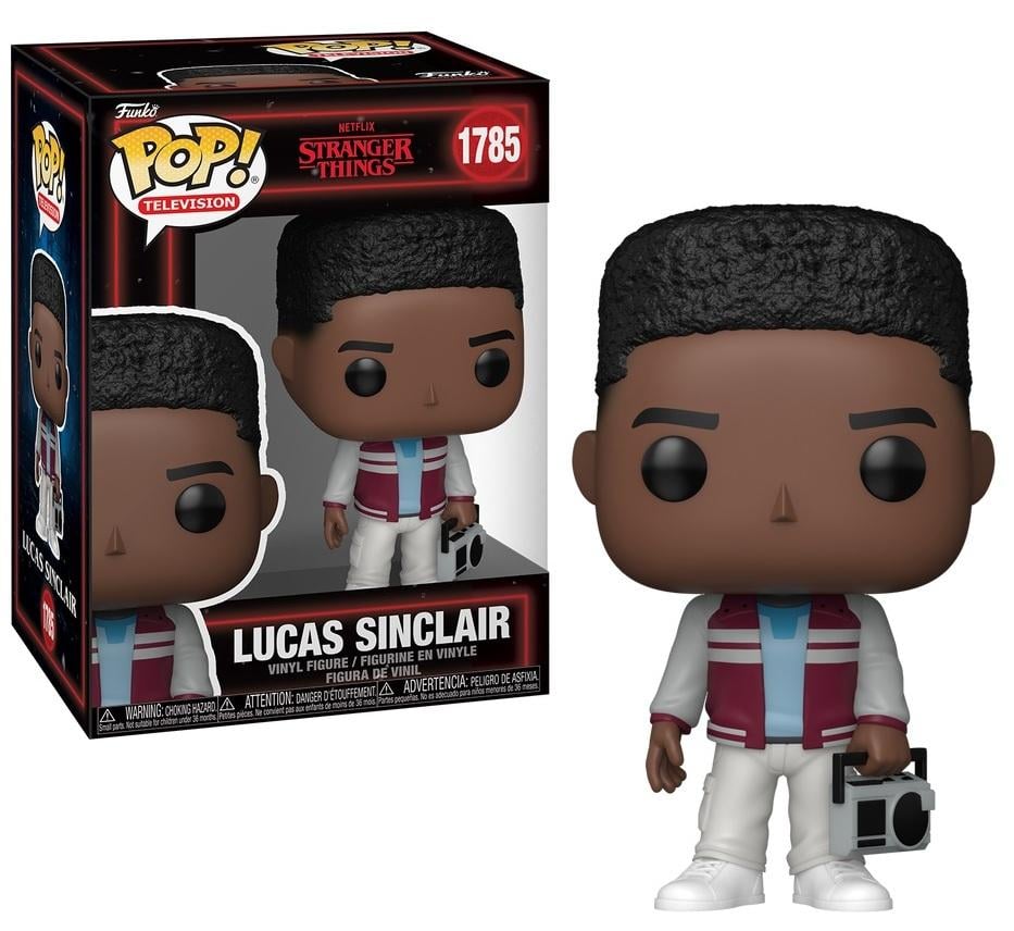 STRANGER THINGS S5 - POP TV N° 1785 - Lucas Sinclair with Boombox ...