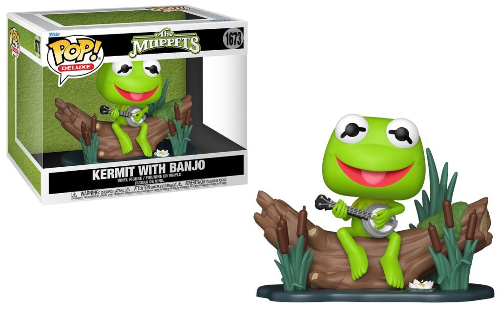 MUPPETS - POP Deluxe N° 1673 - Kermit with Banjo : ShopForGeek.com ...
