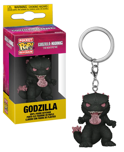 GODZILLA X KONG - Pocket Pop Keychains - Godzilla : ShopForGeek.com ...
