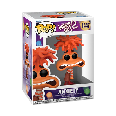 INSIDE OUT 2 - POP N° 1447 - Anxiety : ShopForGeek.com: Bobble Head POP ...