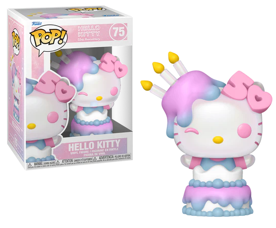 HELLO KITTY 50EME Anniv. - POP Sanrio N° 75 - Hello Kitty dans Gateau ...