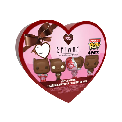 DC - Pocket Pop Keychains 4 Pack- Saint-Valentin (Look Chocolat ...